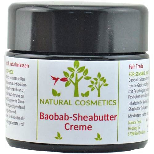 Baobab-Sheabutter-Creme - online kaufen bei NaturalFoodShop.de